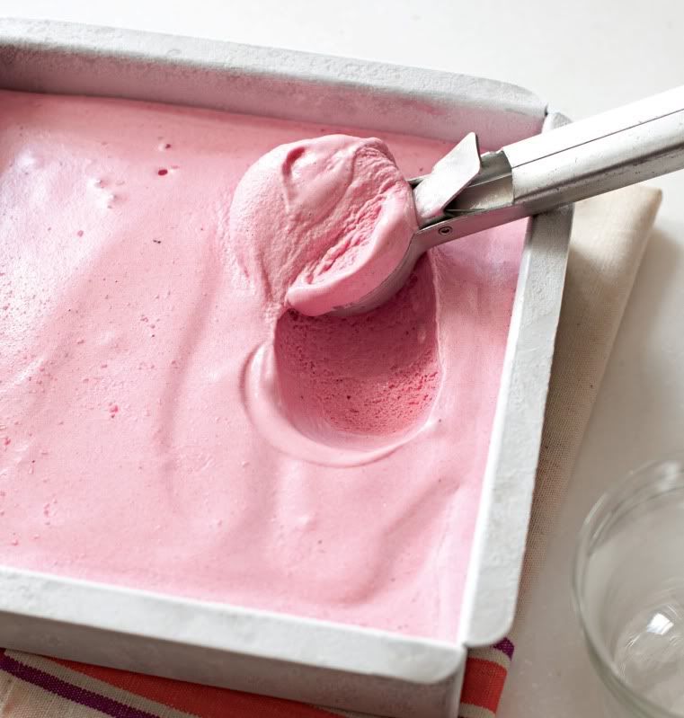 Creamy Cran-Raspberry Sherbet - Optimistic Mommy Creamy Cran-Raspberry Sherbet - Optimistic Mommy